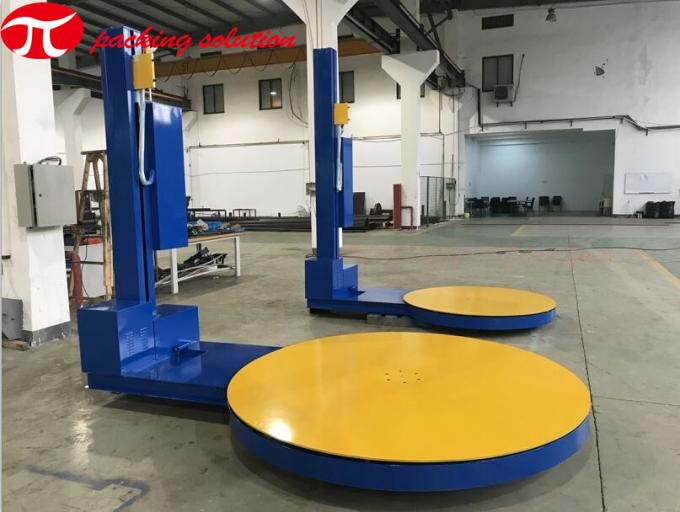 2000KG Load Pallet Wrapping Equipment Industrial Stretch Film Pallet ...